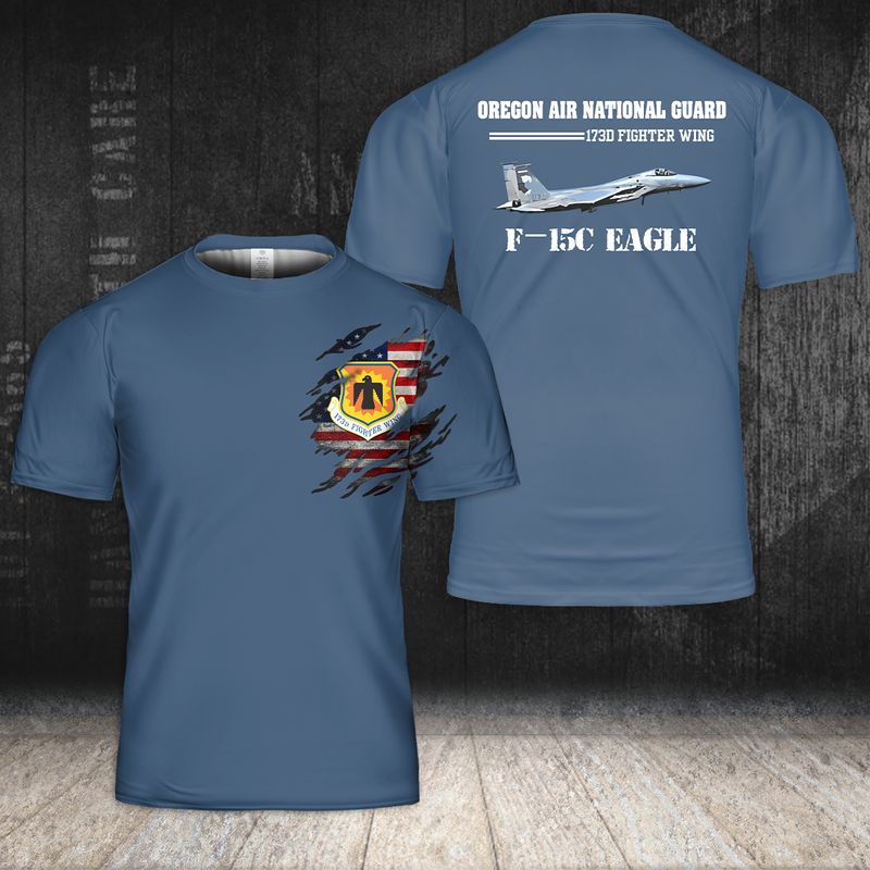 KAHH2001BG12 Oregon Air National Guard 173d Fighter Wing (173 FW) F-15C ...