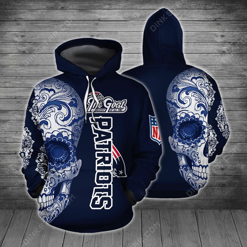 Stocktee New England Patriots The Goat & Skull Limited Edition Men's ...