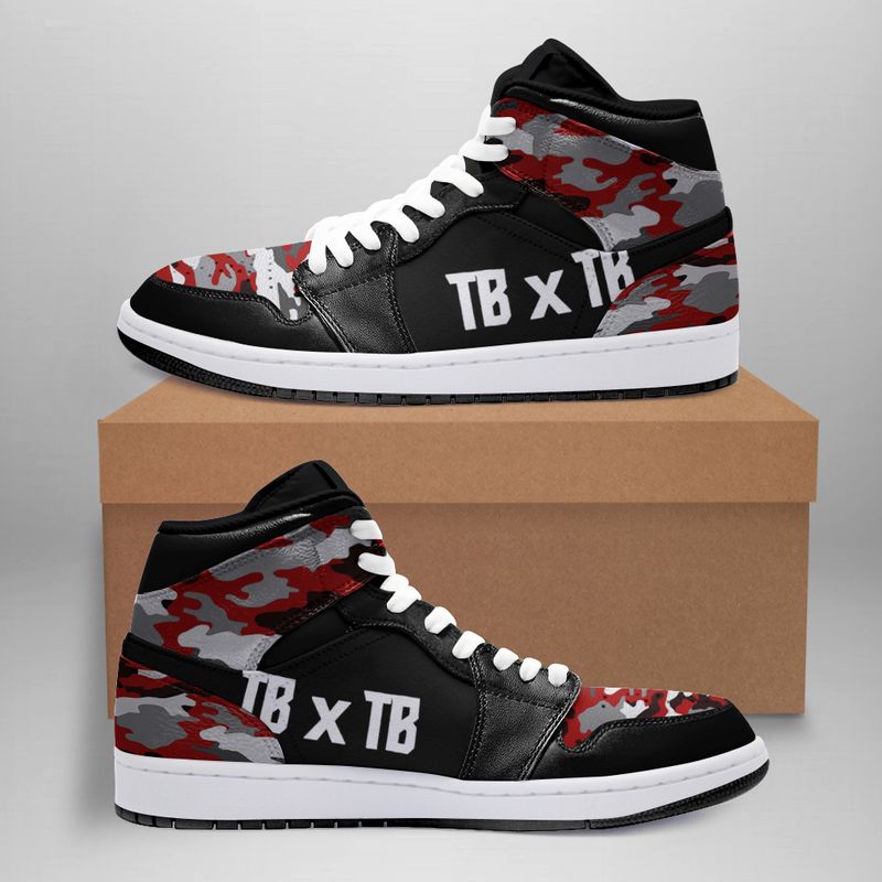 Tampa Bay Buccaneers Tom Brady Edition Men's And Women's Sneaker Boots ...