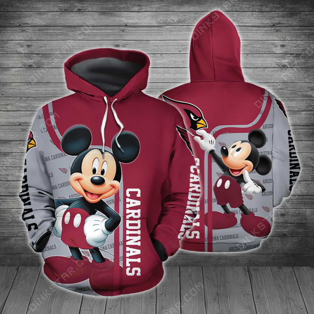 Stocktee Arizona Cardinals with Mickey Limited Edition Men's And Women ...