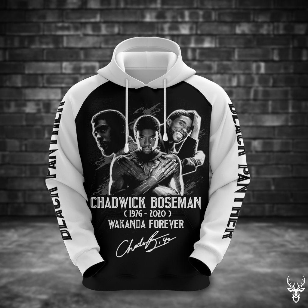 Stocktee Black Panther Chadwick Boseman Wakanda Forever Limited Edition ...