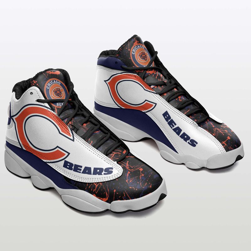 NFL Chicago Bears Limited Edition Men's and Women's Air Jordan 13 NEW004619