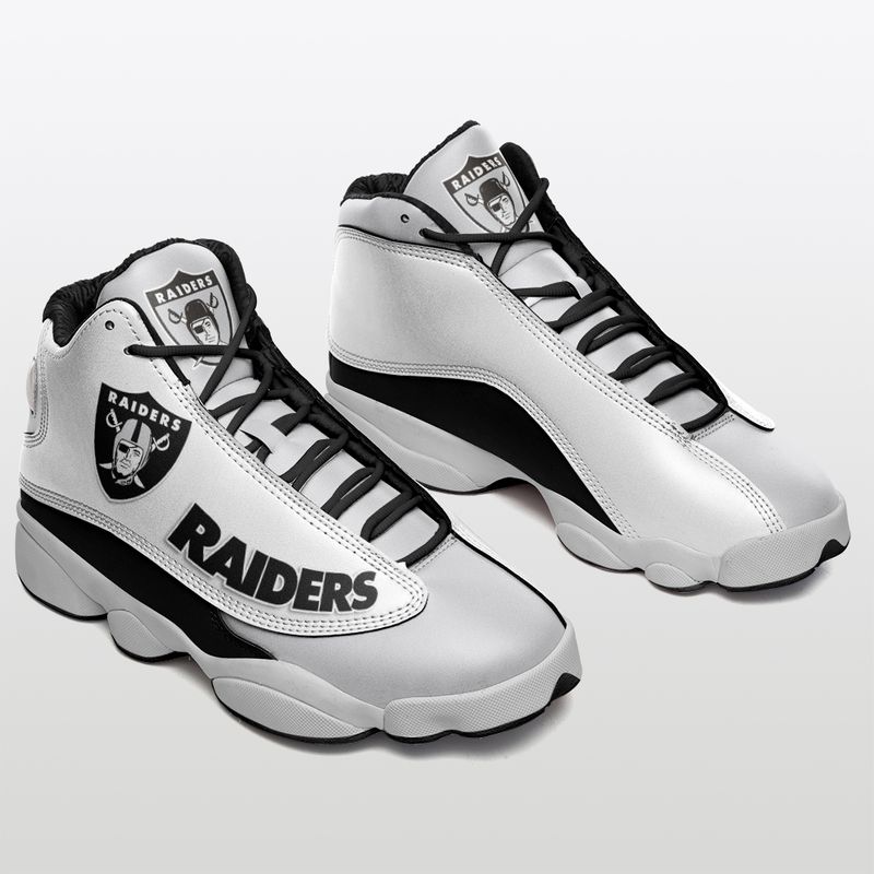 NFL Las Vegas Raiders Limited Edition Men's and Women's JD13 Sneakers ...