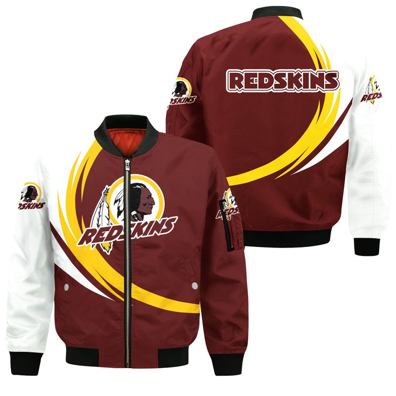 NFL Washington Redskins Limited Edition All Over Print Sweatshirt Zip ...