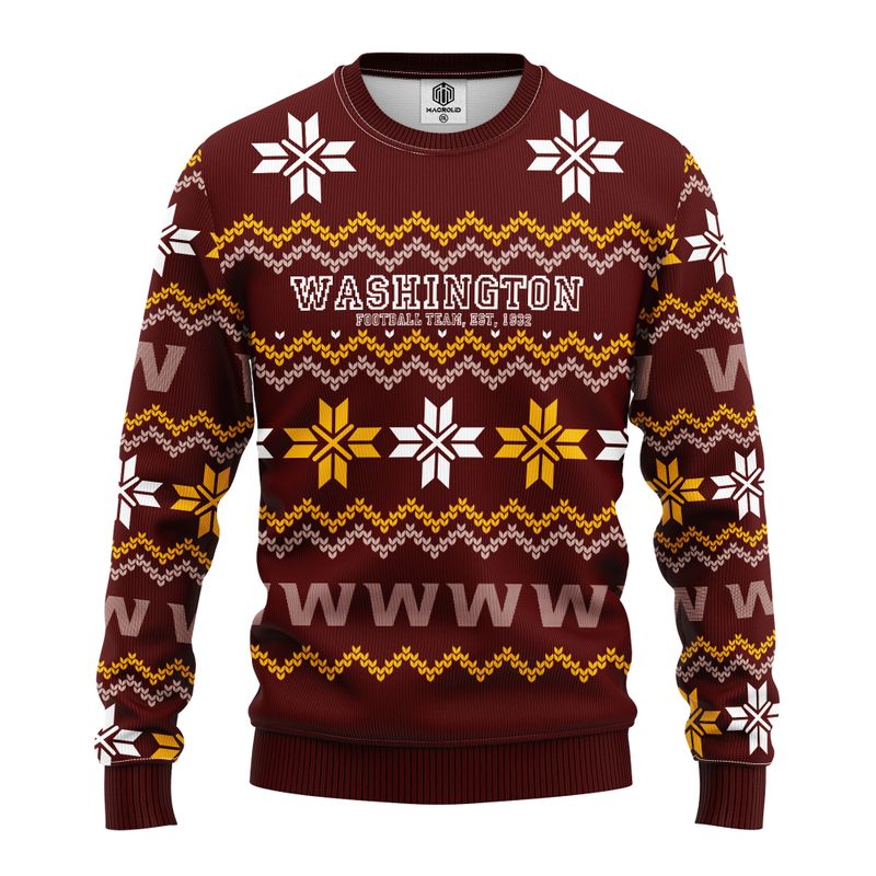 NFL Washington Football Team Limited Edition All Over Print Christmas ...