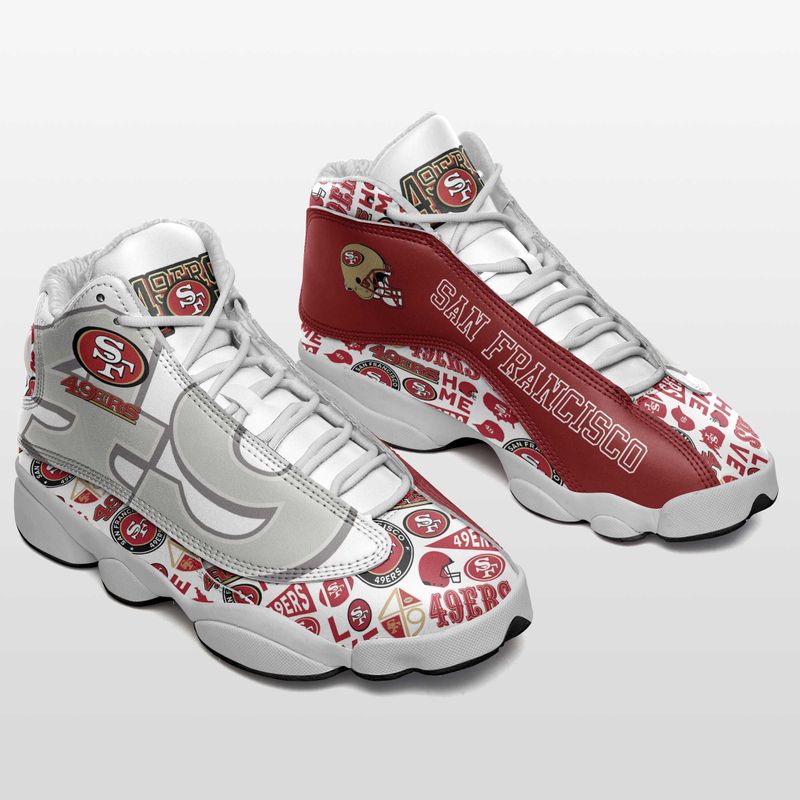Stocktee San Francisco 49ers Limited Edition JD 13 Sneakers GTS002230