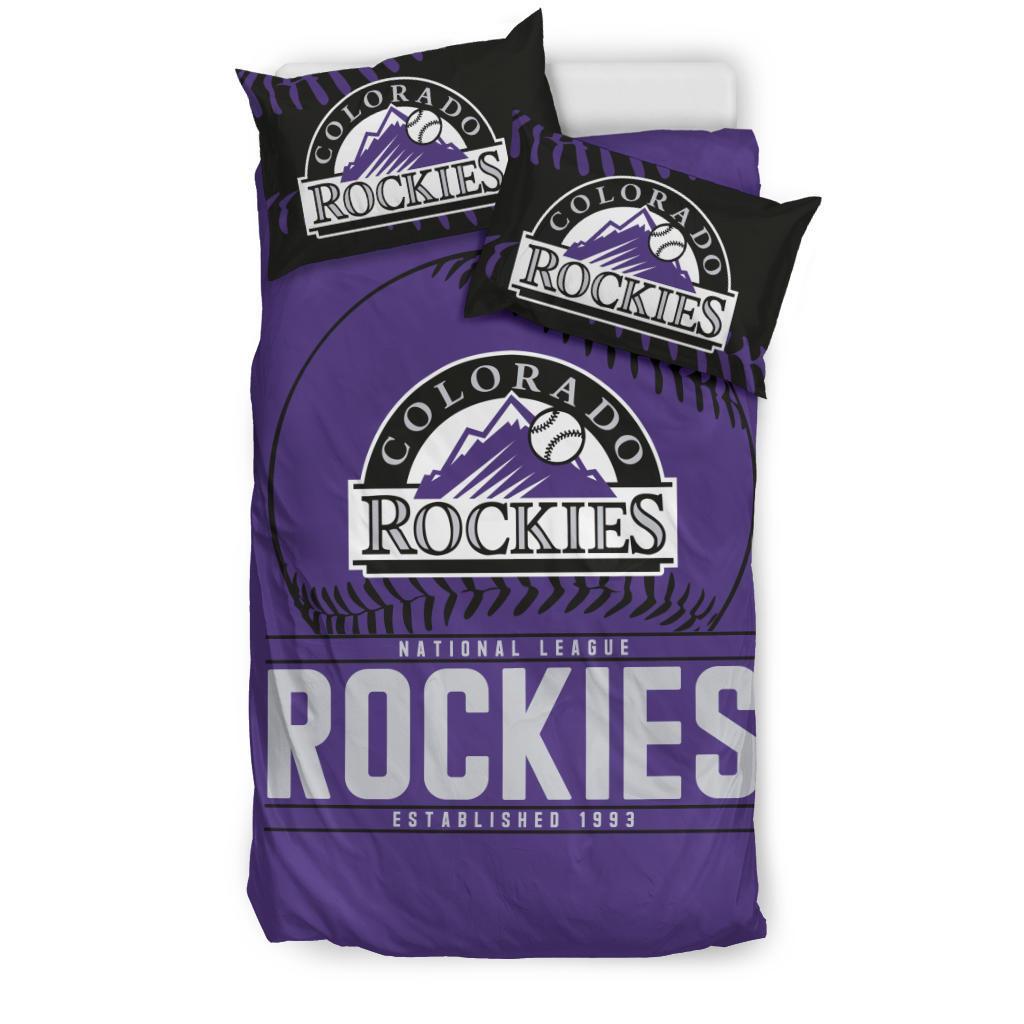 Stocktee Colorado Rockies Limited Edition Bedding Set