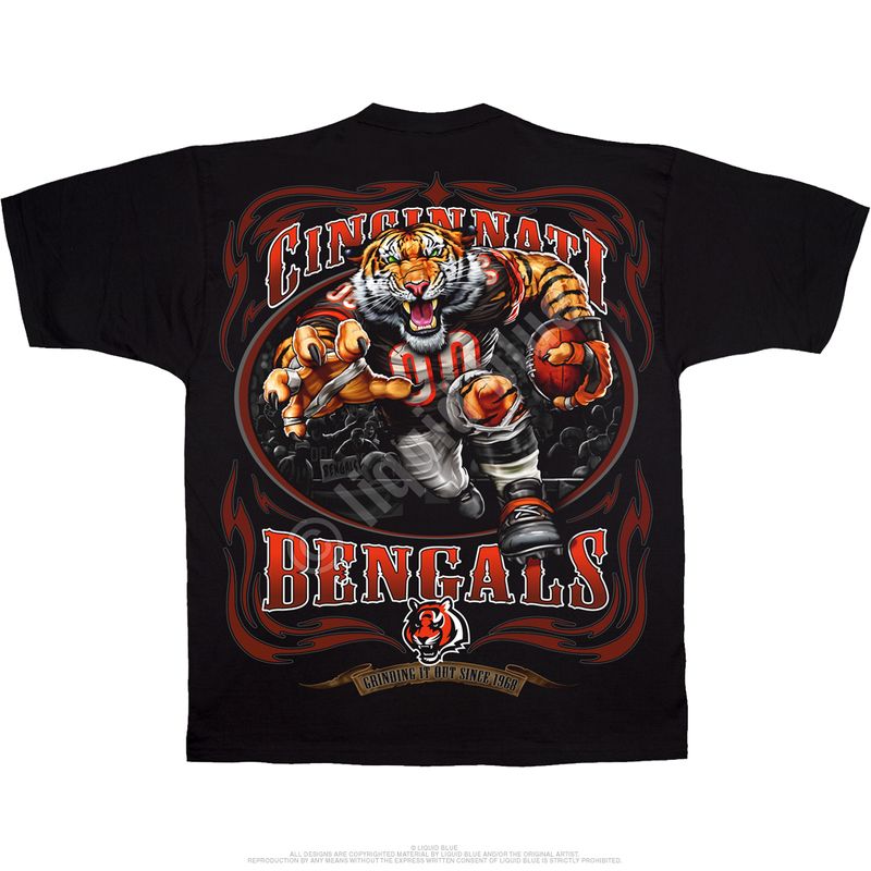 NFL Cincinnati Bengals Limited Edition All Over Full 3D Print T-Shirt ...