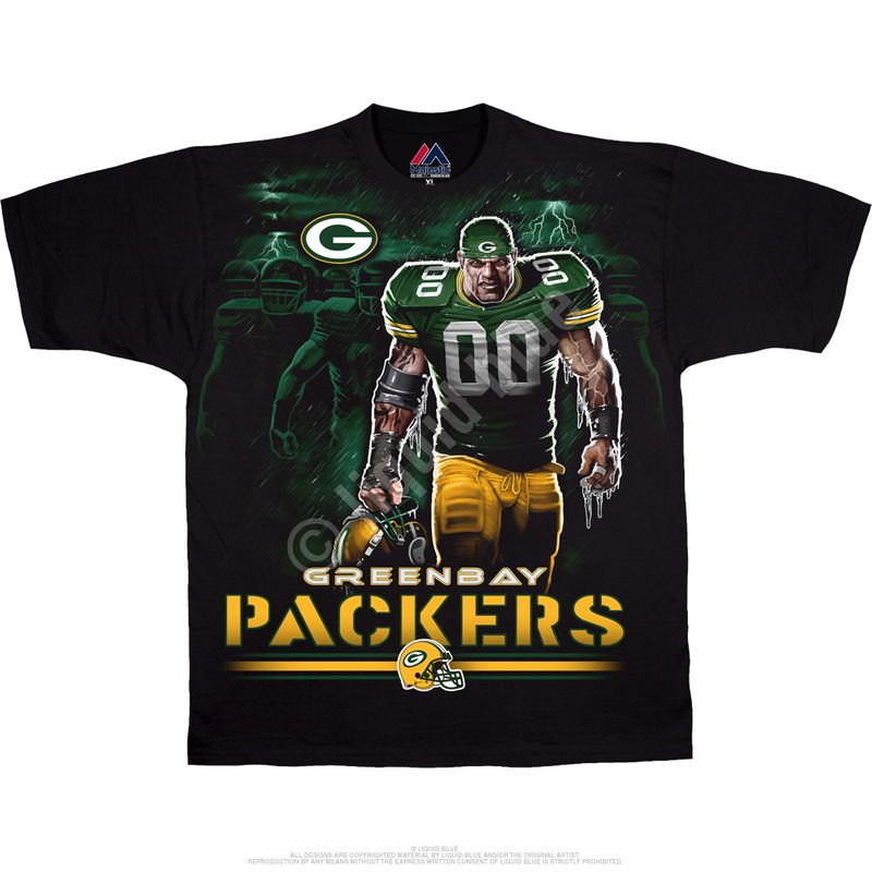 NFL Green Bay Packers Limited Edition All Over Full 3D Print T-Shirt ...
