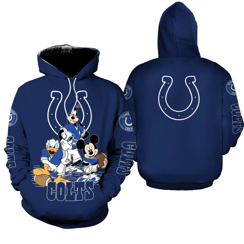 NFL Indianapolis Colts Limited Edition All Over Print Sweatshirt Zip ...