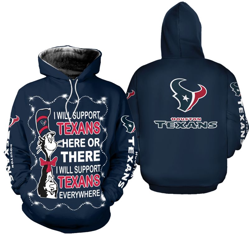 NFL Houston Texans Limited Edition All Over Print Sweatshirt Zip Hoodie ...