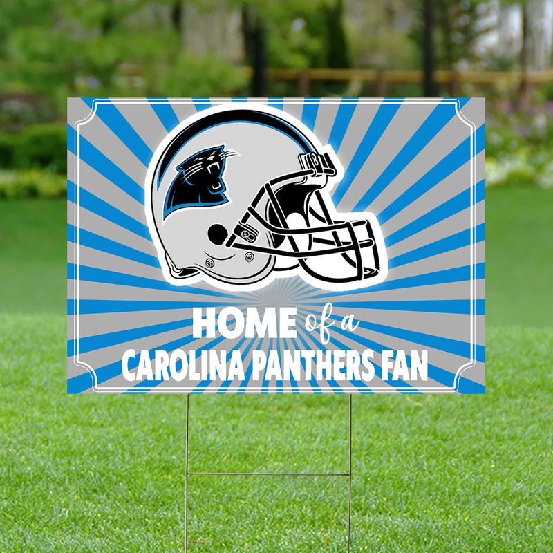 NFL Carolina Panthers Limited Edition Yard Sign NEW010532
