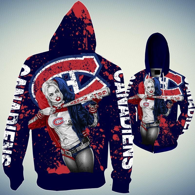 Stocktee Montreal Canadiens Limited Edition Hoodie/ Zipper Hoodie ...