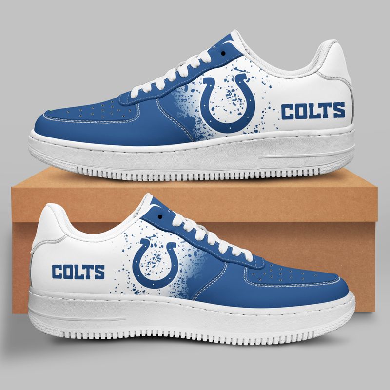 Stocktee Indianapolis Colts Limited Edition White Sole Air Force 1 ...