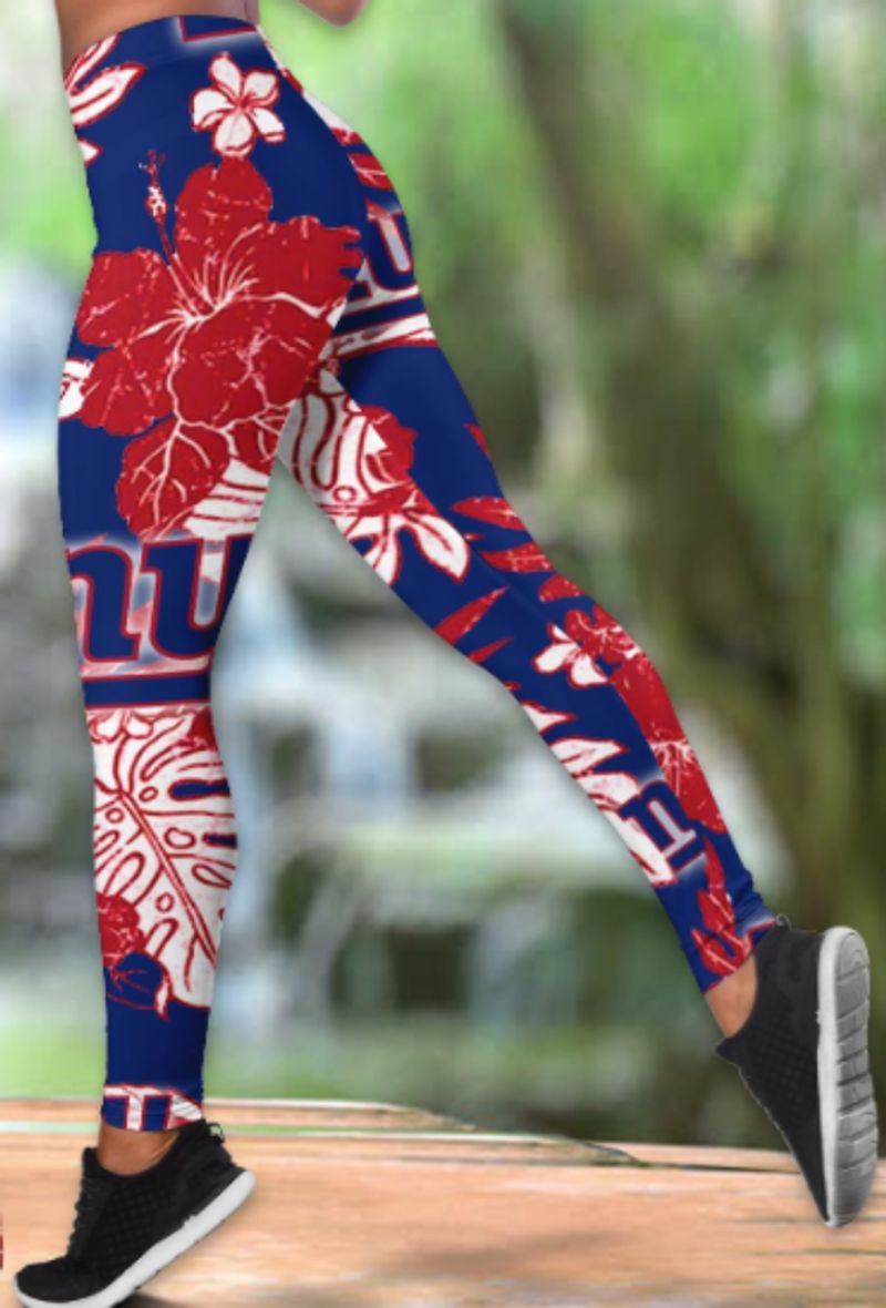 Stocktee New York Giants Hawaiian Tropical Flower Black Limited Edition ...