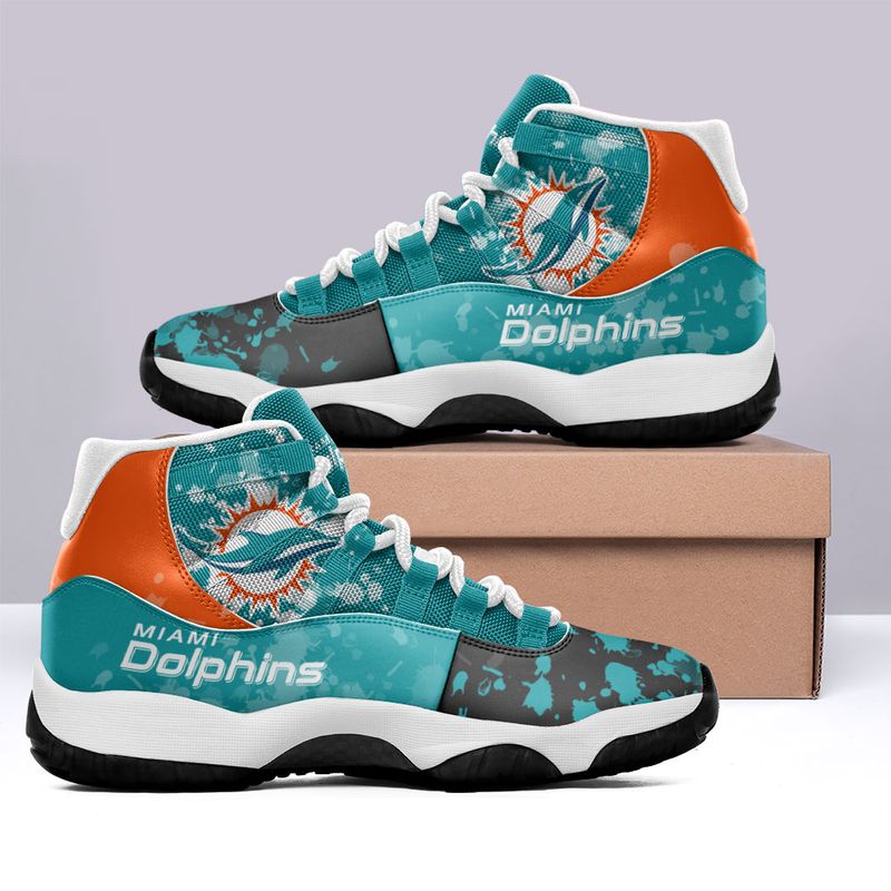 Stocktee Miami Dolphins Pattern Texture Limited Edition Men's And Women ...