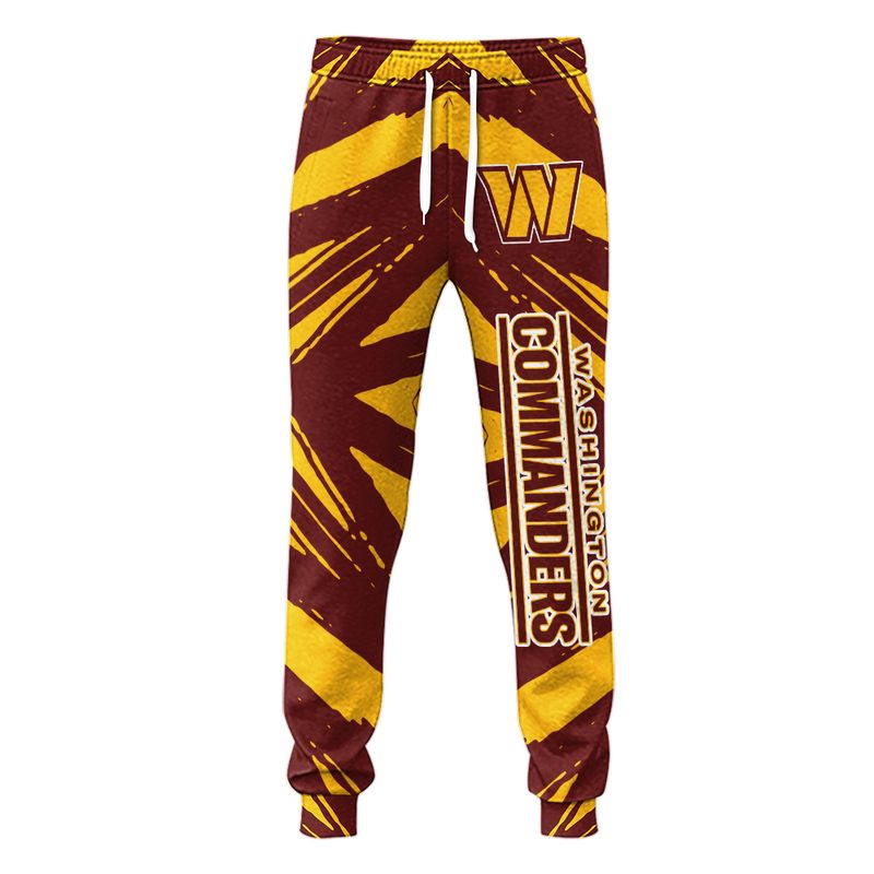 Stocktee Washington Commanders Scratch Pattern Limited Edition All Over ...