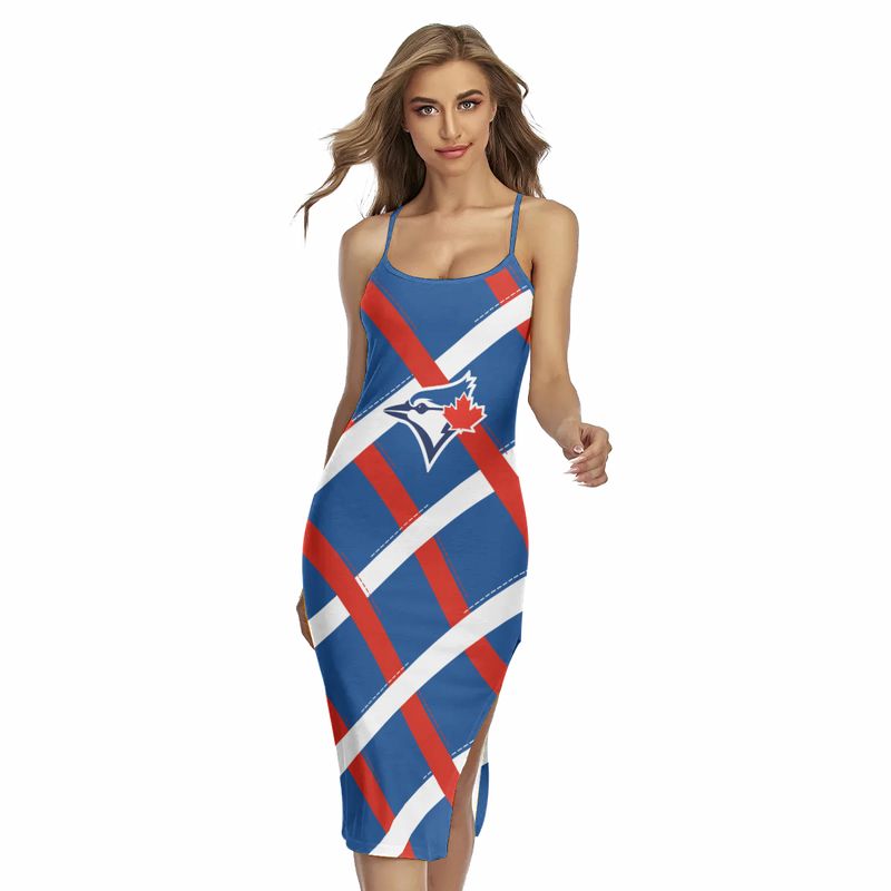 Stocktee Toronto Blue Jays Stripes Pattern Limited Edition All-Over ...