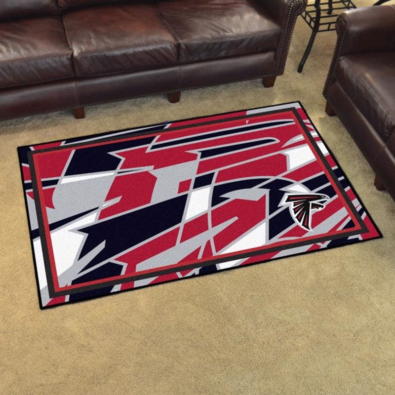 Stocktee Atlanta Falcons Plush Limited Edition Premium Area Rug Sizes S M L