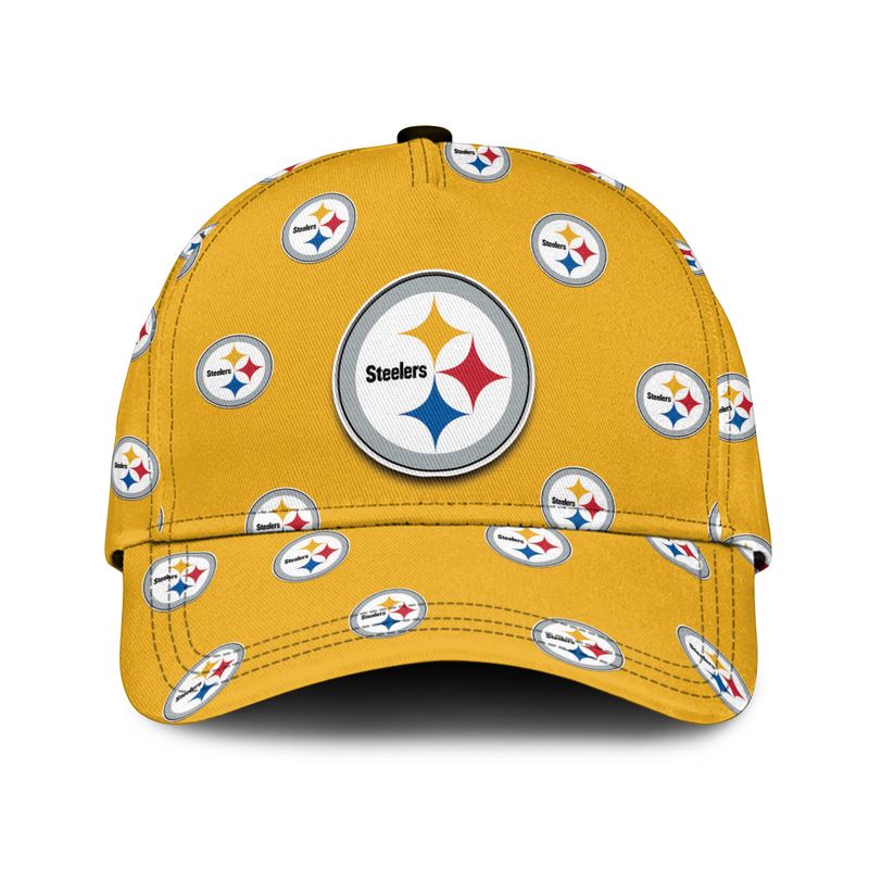Stocktee Pittsburgh Steelers Print Patterns Allover Print Classic Cap ...