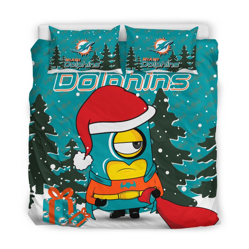 Stocktee Miami Dolphins Santa Bat Min Christmas Vibe Limited Edition ...