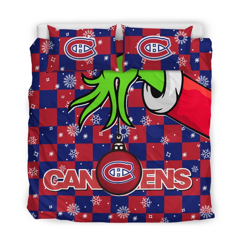 Stocktee Montreal Canadiens Grch Caro Pattern Christmas Vibe Limited ...