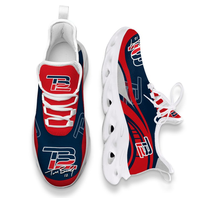 Stocktee Tom Brady GOAT 3D Printed Max Soul Shoes