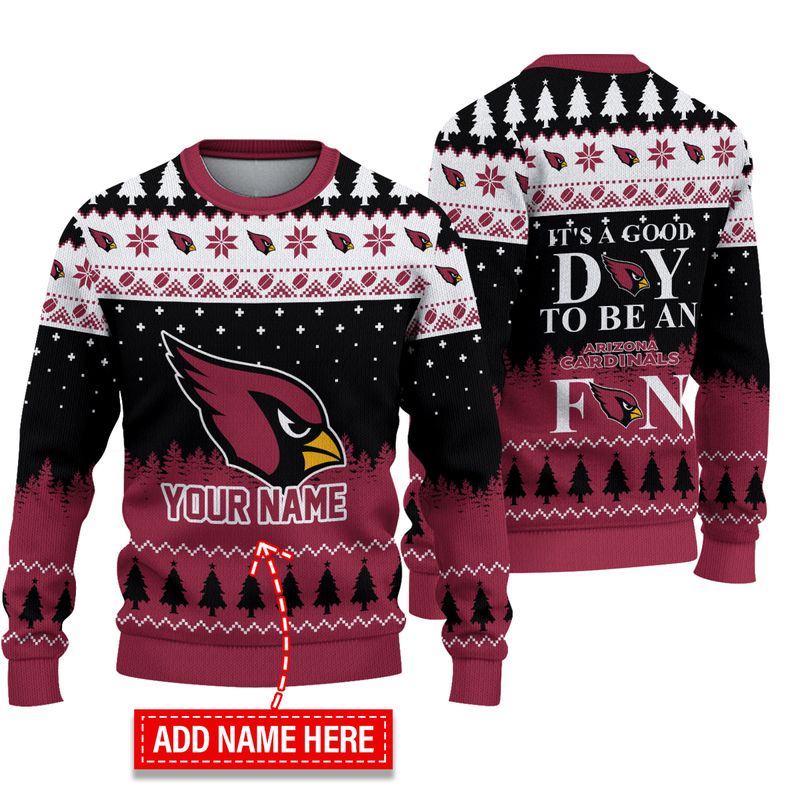 Stocktee Arizona Cardinals Limited Edition Knitted Sweater NEW086726
